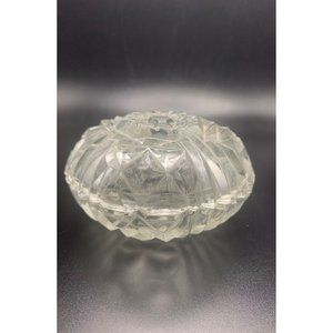 Accents | Vintage Crystal Trinket Box Candy Dish | Poshmark